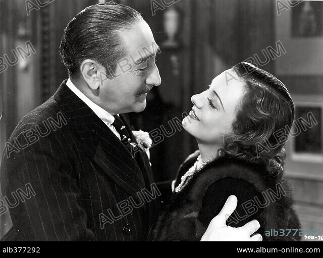 ADOLPHE MENJOU and ANDREA LEEDS in LETTER OF INTRODUCTION, 1938 ... ADOLPHE MENJOU and ANDREA LEEDS in LETTER OF INTRODUCTION, 1938 ...