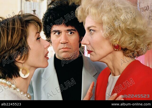 MARISA PAREDES, PEDRO ALMODOVAR and VICTORIA ABRIL in HIGH HEELS, 1991 ... MARISA PAREDES, PEDRO ALMODOVAR and VICTORIA ABRIL in HIGH HEELS, 1991 ...