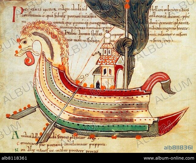 Viking Ship / Anglo-Saxon Illumin./ C11 - Album alb8118361