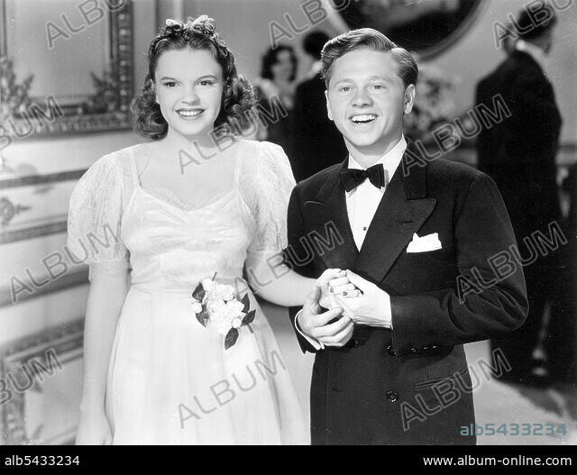 JUDY GARLAND y MICKEY ROONEY en ANDY HARDY, TENORIO, 1940 (ANDY HARDY ...
