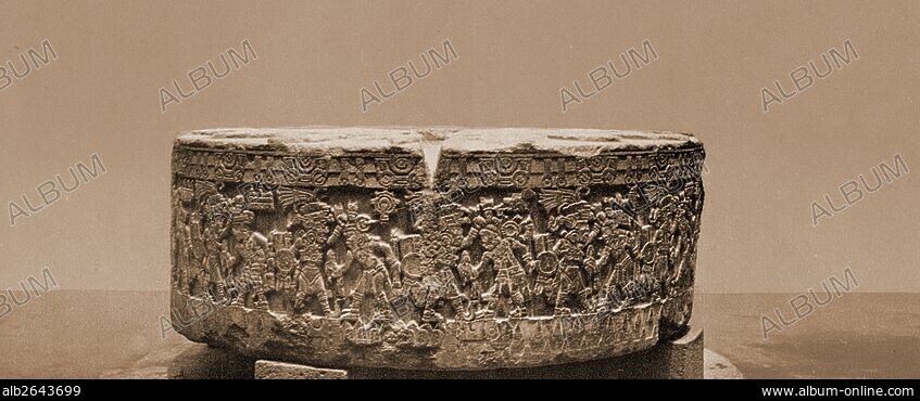 Aztec Sacrificial Stone