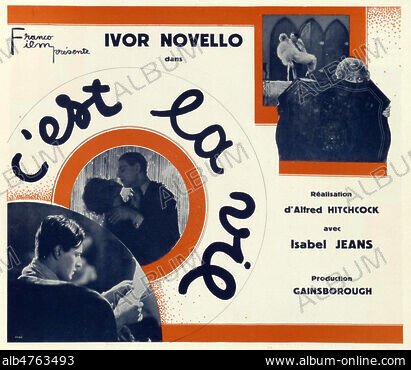 Ivor Novello Welsh Actor Songwriter And Dramatist 1893 To 1951 Stock