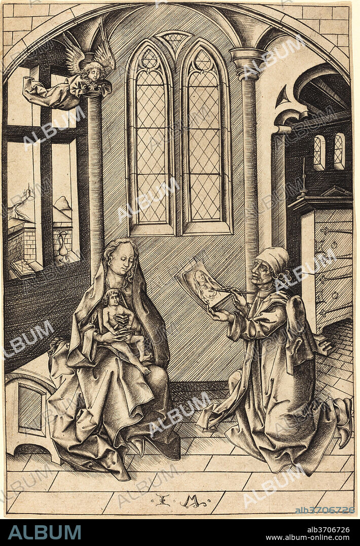 Saint Luke Drawing The Virgin