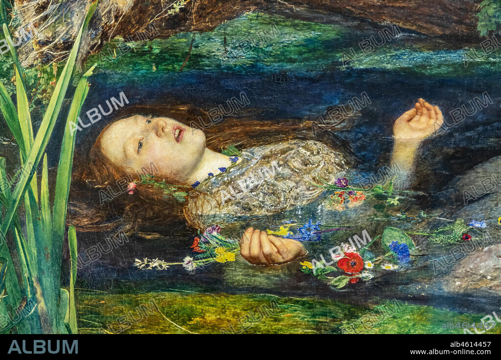 Millais Ophelia Detail