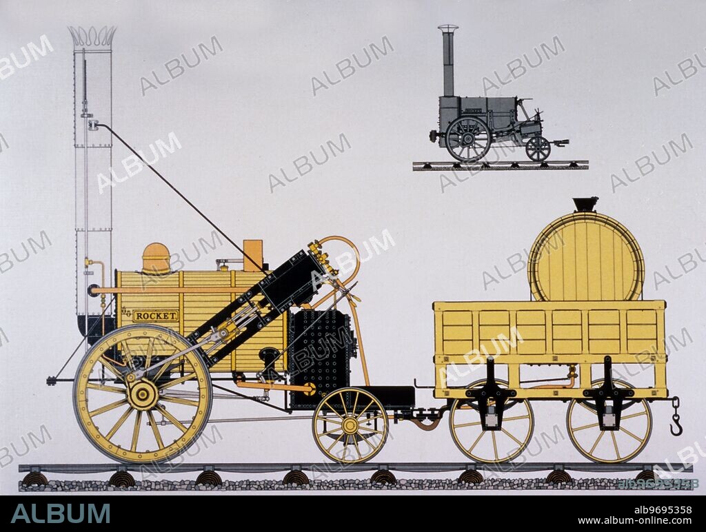 George Stephenson Steam Locomotive
