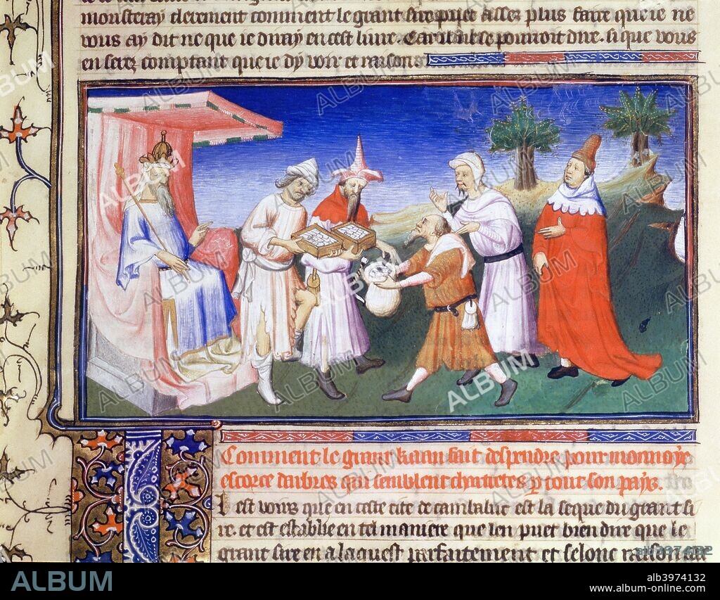 Marco Polo And Kublai Khan