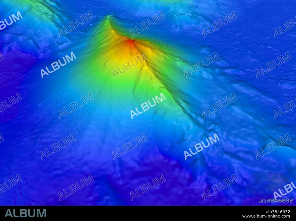 Fiji Volcano Map