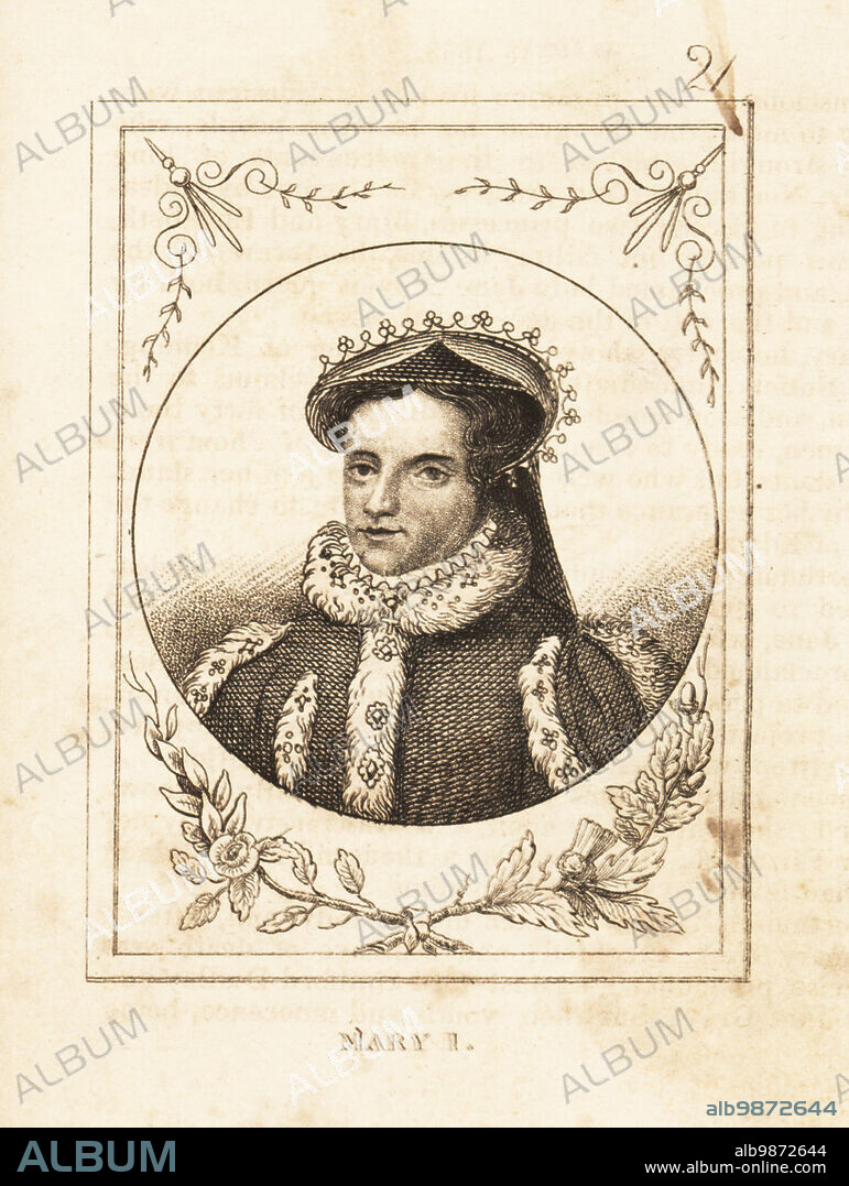 Mary I Queen Of England 15161558 Mary Tudor Bloody Mary Queen Mary I