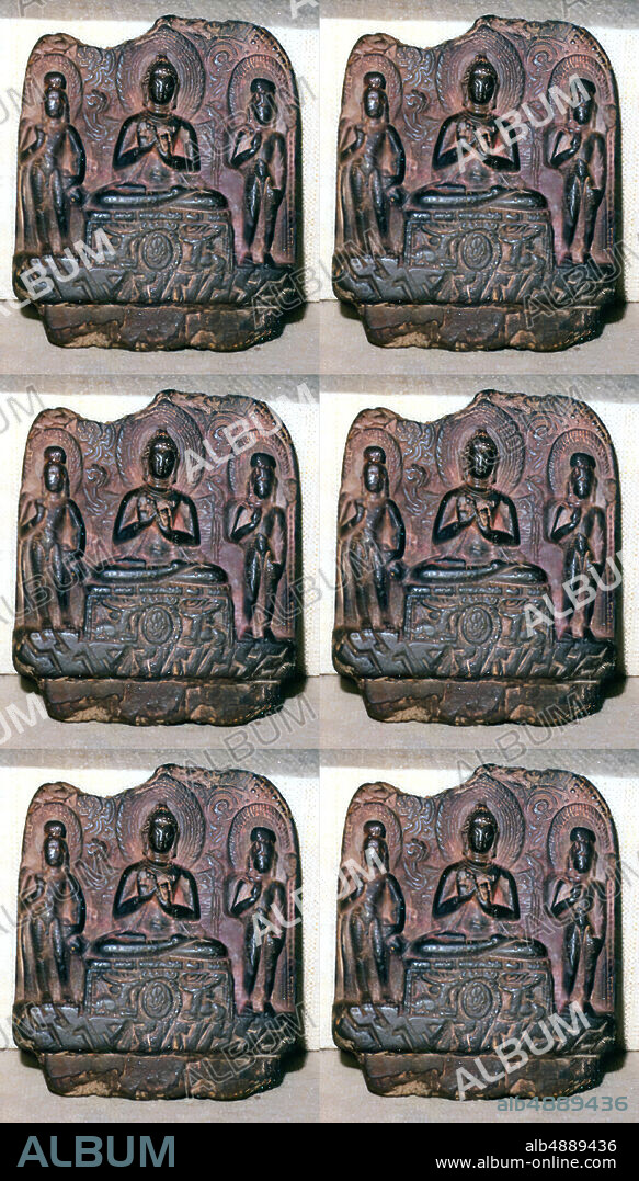 Buddha Preaching The First Sermon