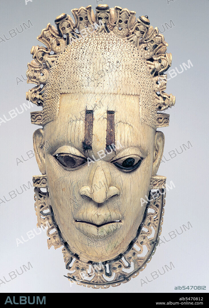 Ivory Belt Mask Of A Queen Mother