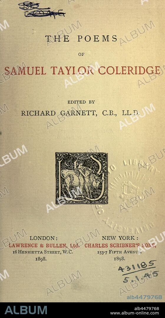 Samuel Taylor Coleridge Poems