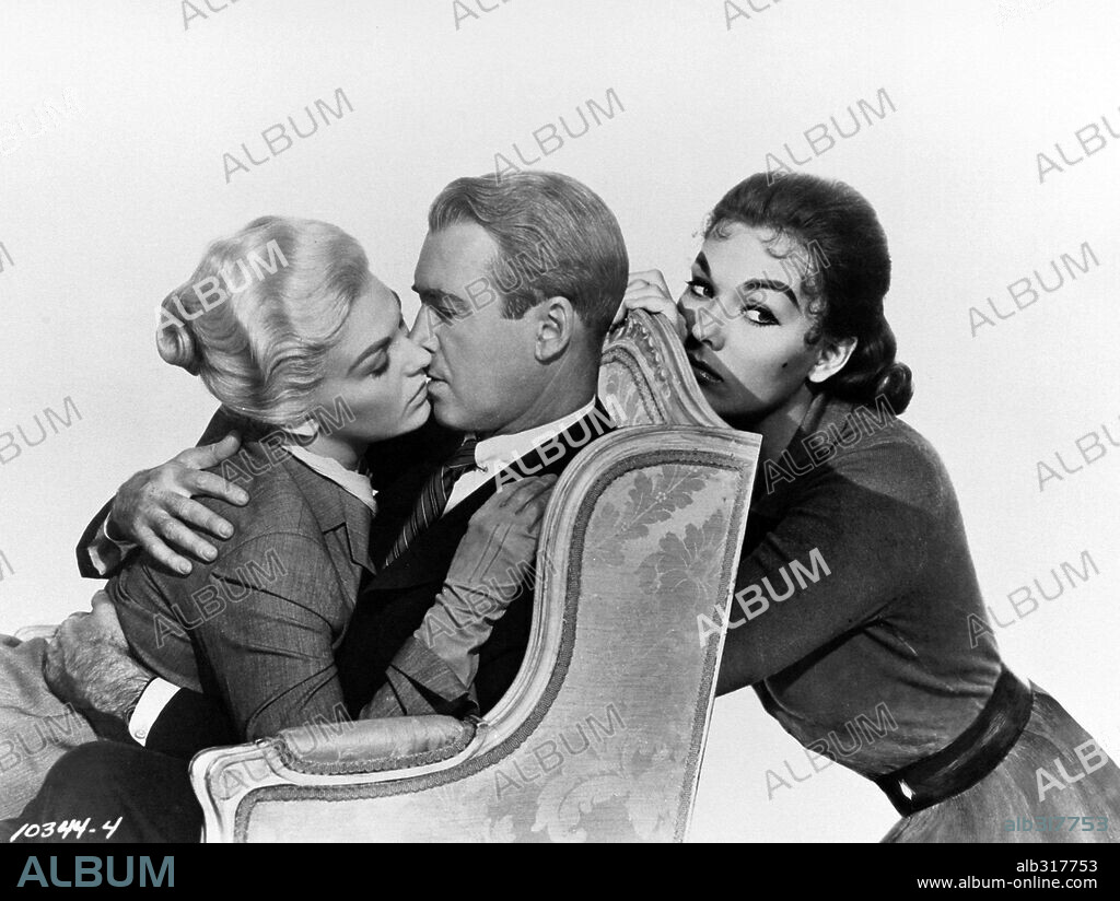 James Stewart And Kim Novak In Vertigo 1958 Directed By Alfred