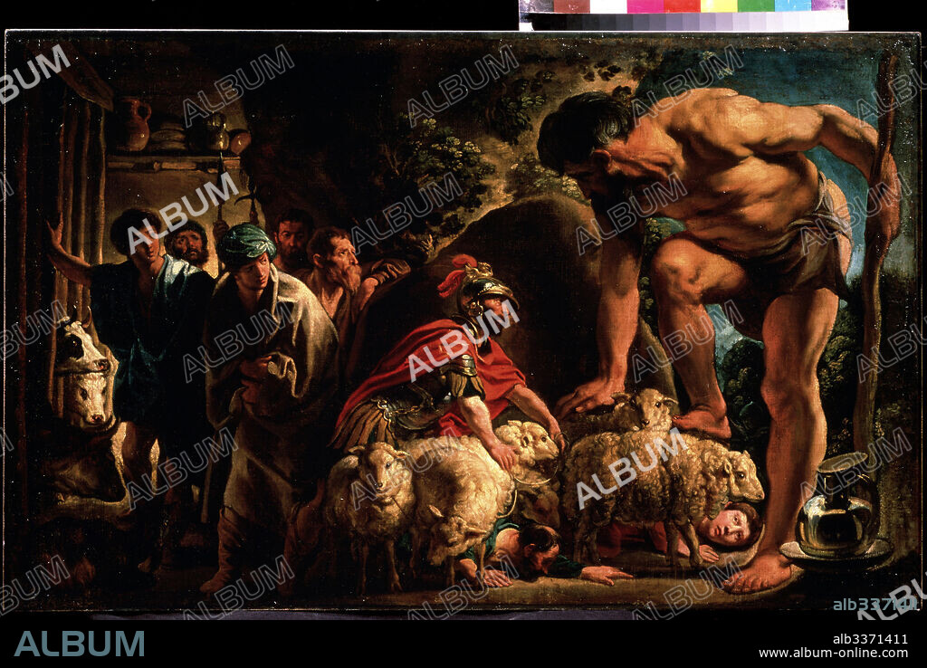 Odysseus And Polyphemus Odysseus In The Cave Of Polyphemus”