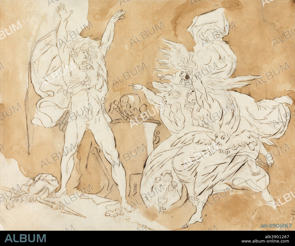 Three Witches Macbeth Drawing