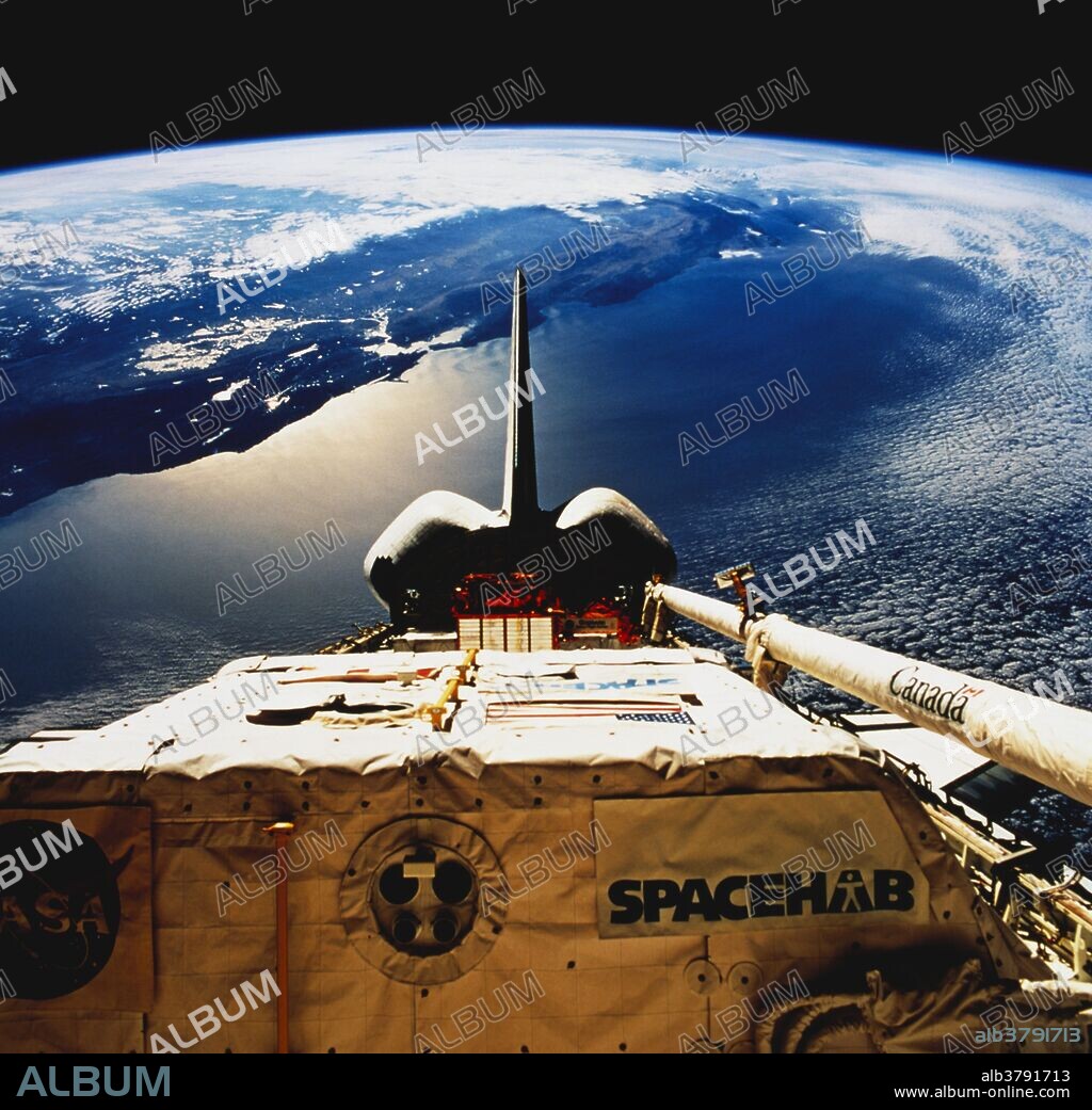 Inside Space Shuttle Endeavour