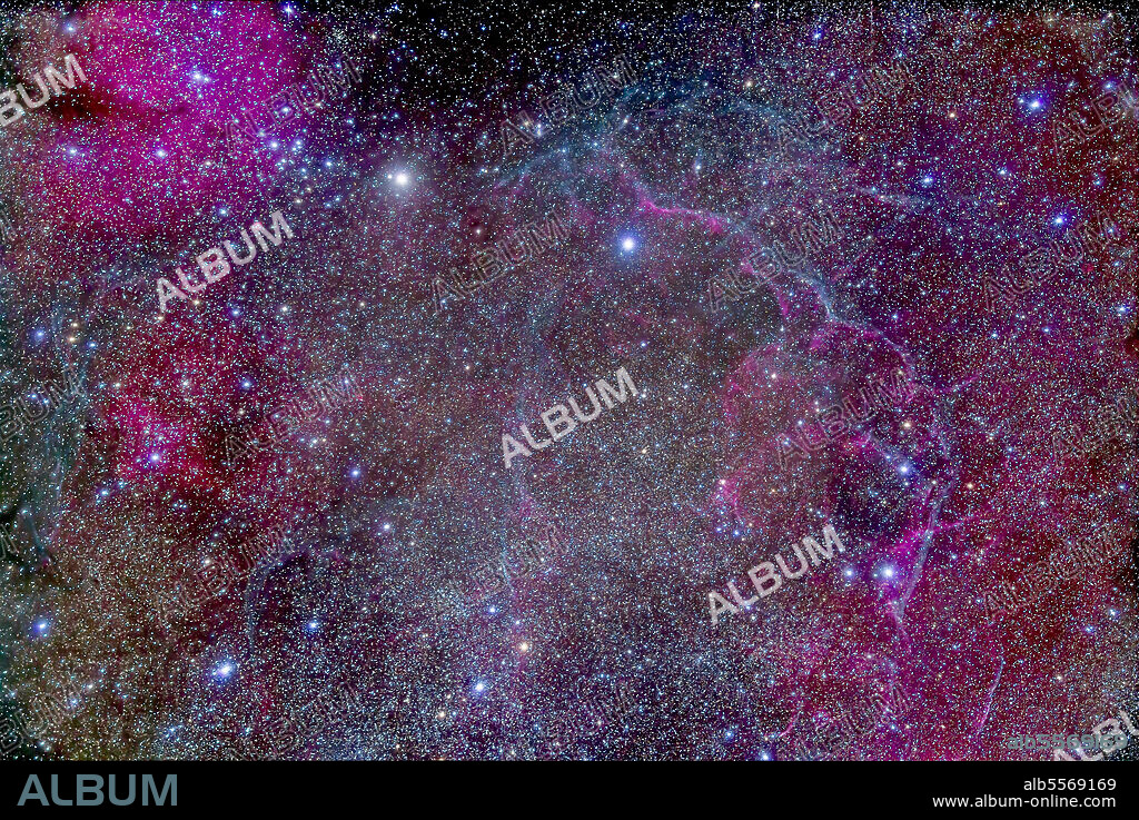Vela Nebula Inseid Of Gum Nebula New VLT Image Of Cometary Globule CG4