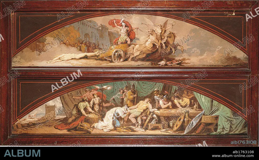 Achilles Dragging The Body Of Hector