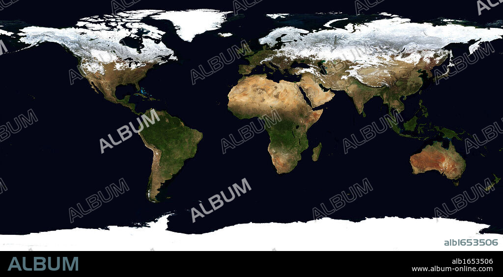 Earth Nasa Satellite Mapping