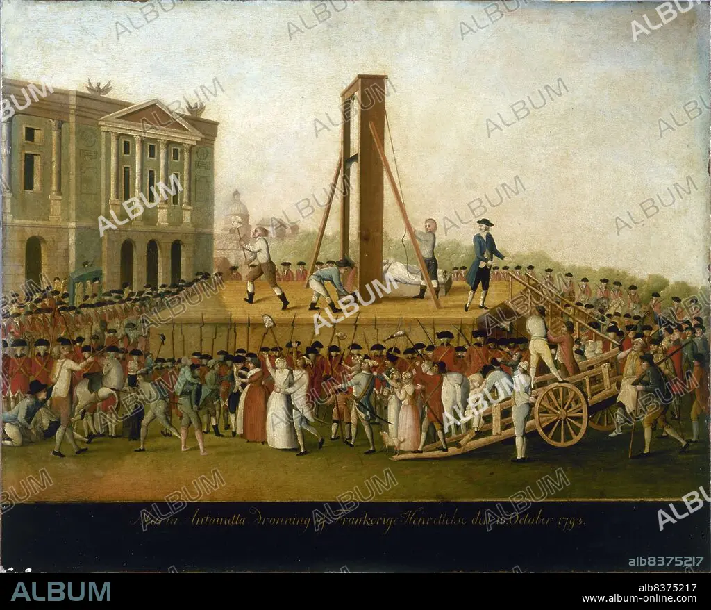 Marie Antoinette Guillotine Location Marie Antoinette Executed This