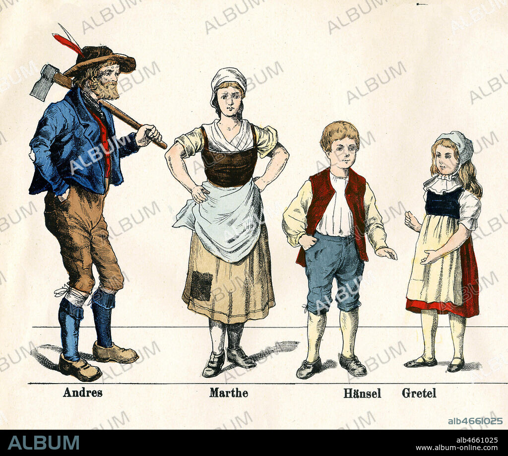 Personnages Du Livre Hansel Et Gretel Hansel Et Gretel