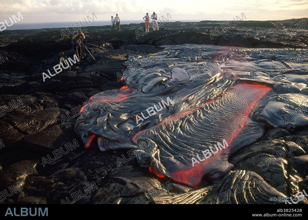 Basaltic Lava Flow
