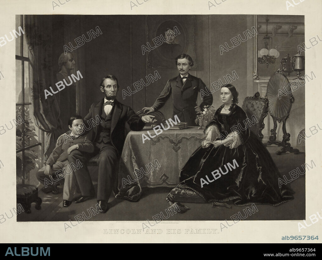 Abraham Og Mary Todd Lincoln