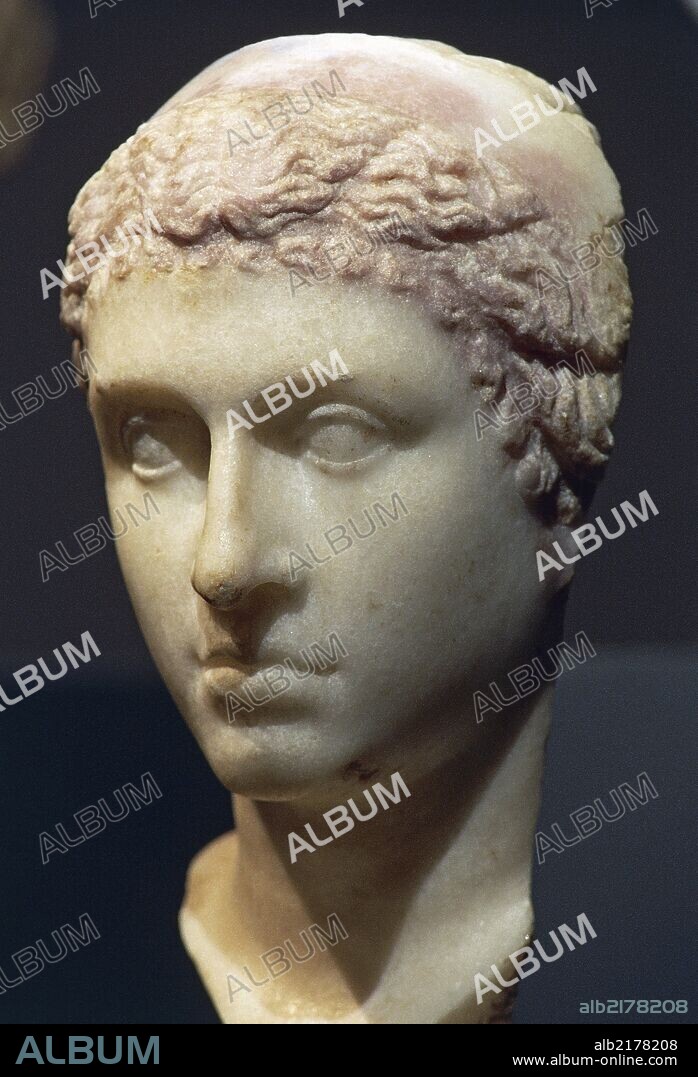 Cleopatra Head Statue