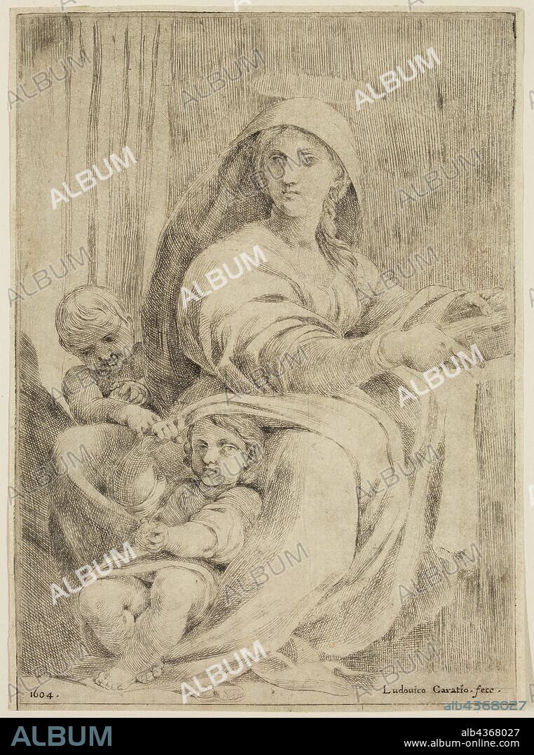 Lodovico Carracci Etching