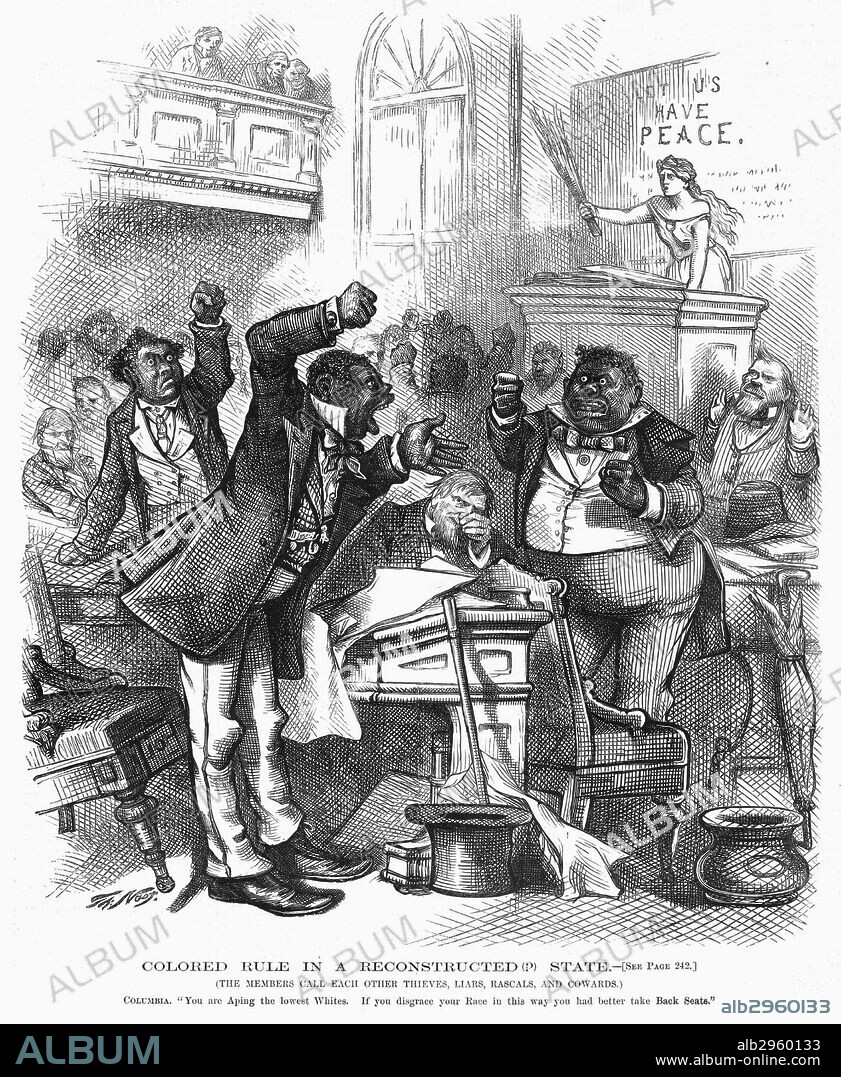 Reconstruction Cartoons Thomas Nast